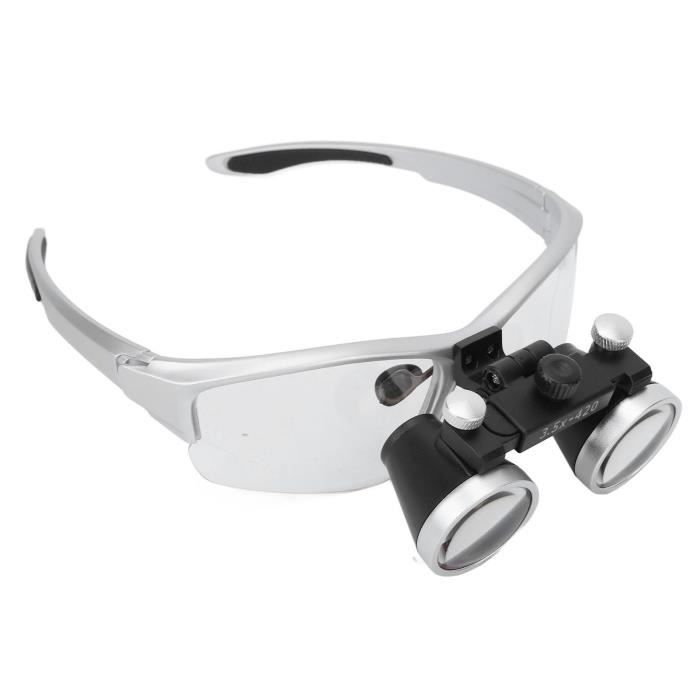 EBTOOLS Loupe montée sur la tête Loupe chirurgicale 3.5X Angle de ...