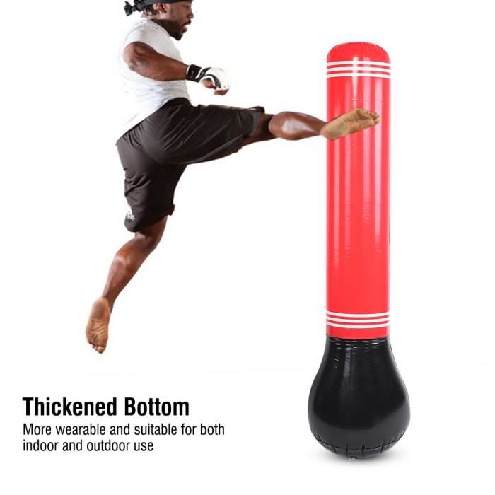 ESTINK Sac gonflable en PVC Inflatable Punching Kick Training Sandbag ...