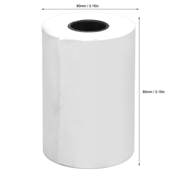 BEL-Papier thermique pour reus 10 rouleaux de papier d'impression ...