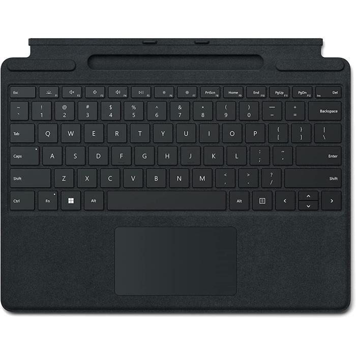 Microsoft Surface clavier Signature Keyboard, Noir, compatible Surface ...