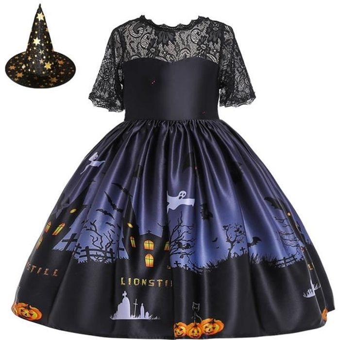 Déguisements Halloween Sorcière Enfants, Tenues de soirée Cosplay pour ...