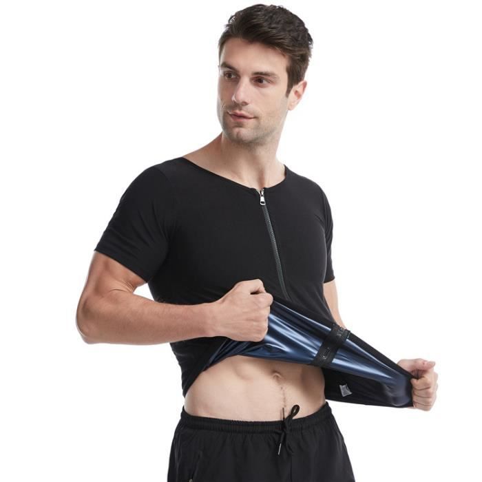 T-shirt corset - Bodybuilder Homme Fitness Sport Taille Abdominale ...