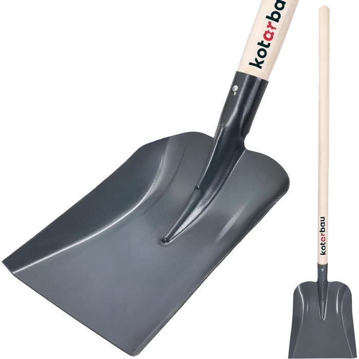 KOTARBAU® Pelle de jardin robuste de 270 x 244 mm pour manche de 38 mm ...