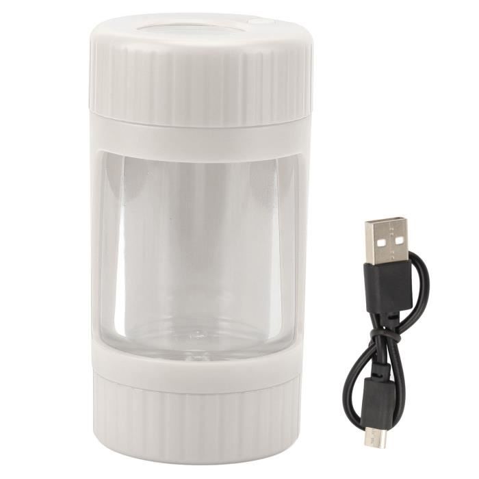 YID Conteneur hermétique transparent avec loupe et lampe intégrées ...