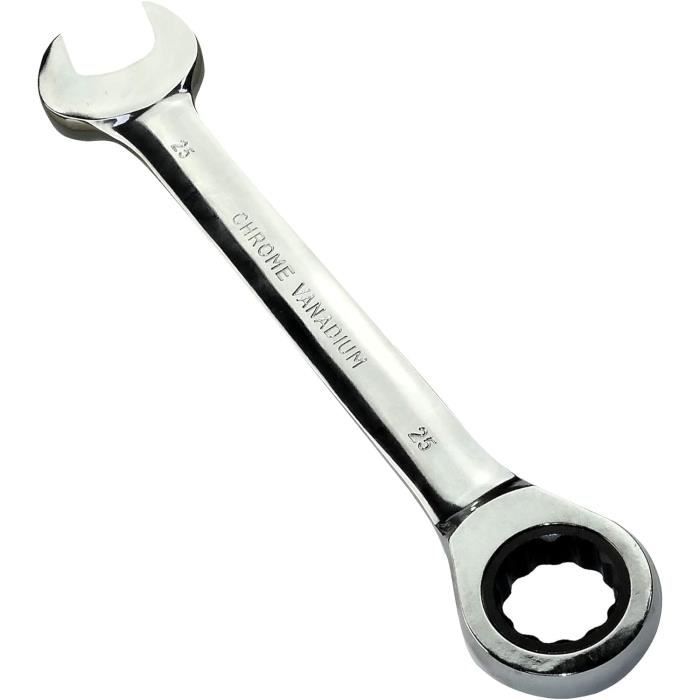 C45508 - Clé Plate Mixte Manuelle À Fourche-Classique 25Mm - Vers Clé À ...