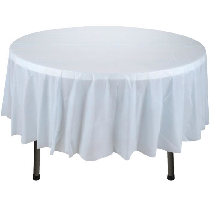 Nappe Ronde Plastique