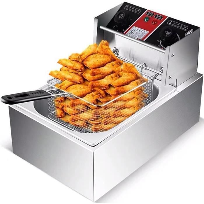Free Fryer 6L litre, Fryer Deef Electric Easy Clean avec panier ...