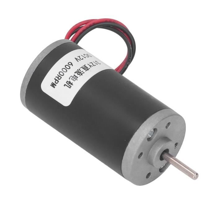 YOSOO Moteur à aimant permanent 12V CC Réversible CW CCW Grande Torsion ...