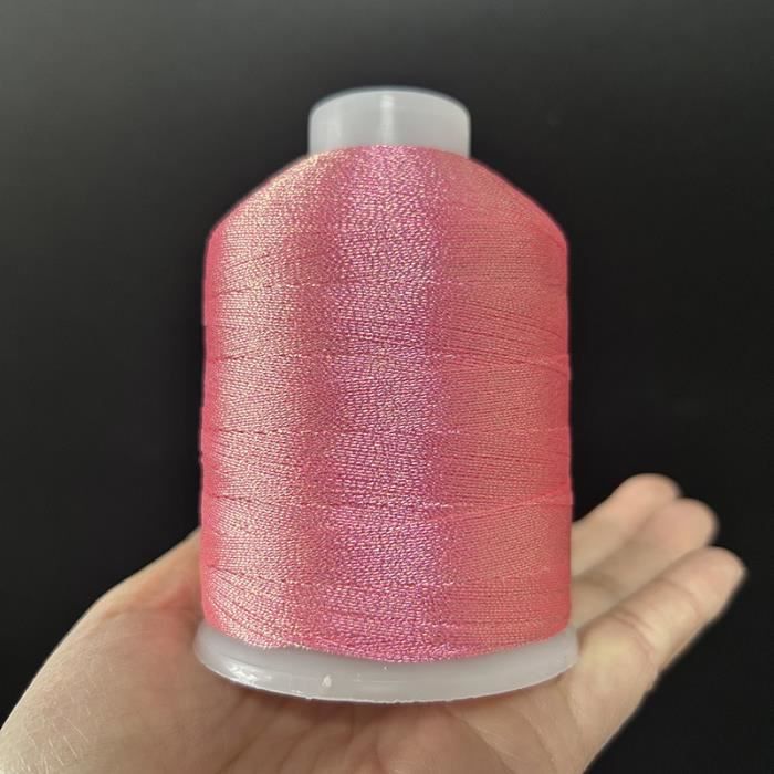 8978 9 Strands Fil de Tissage Super Caméléon Arc-en-Ciel Tissage Fait à ...