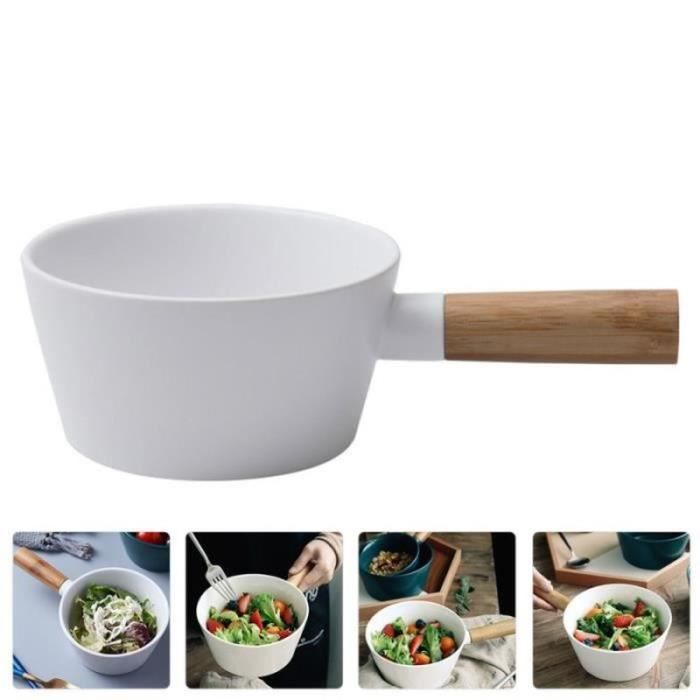 PELLE 1pc simple bol de nouilles de riz en céramique mode à soupe en ...