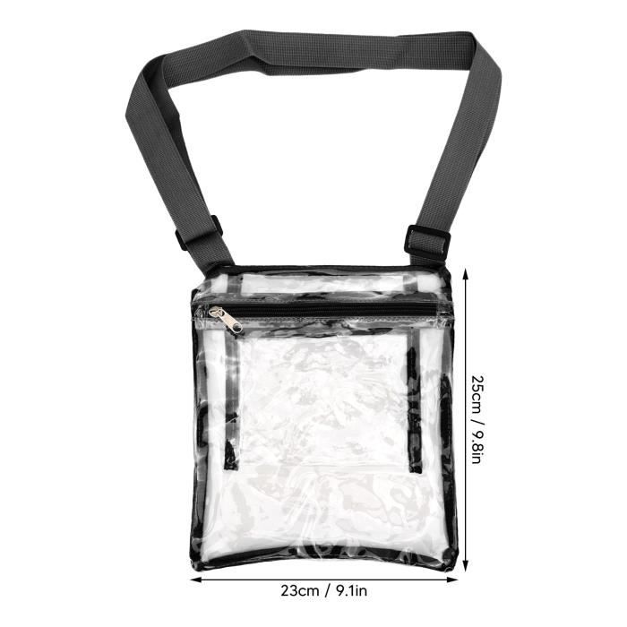 KO7167 sac en PVC Sac Transparent en PVC, sac à main Transparent ...