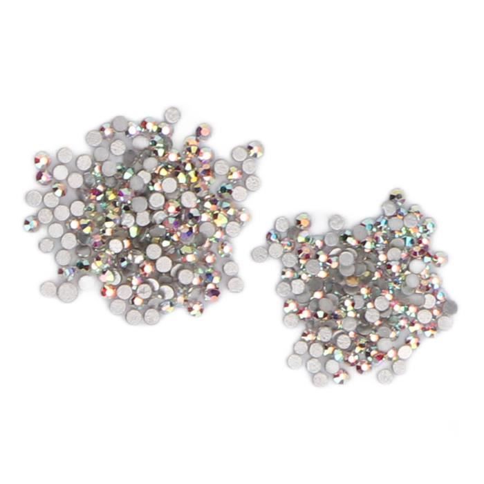 Kit de strass Nail Art strass AB cristal clair strass Kit pour ...