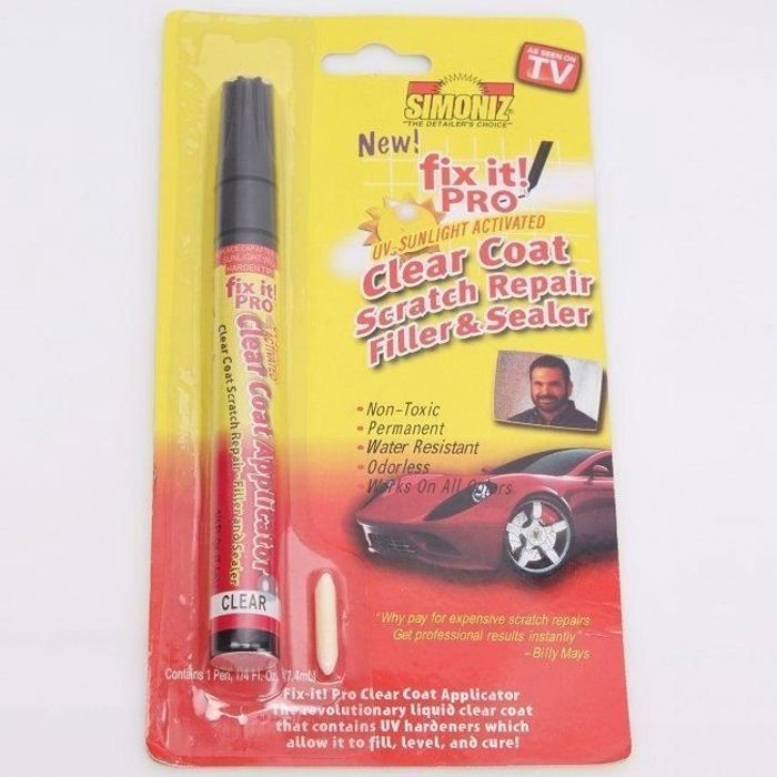 Stylo Crayon anti-rayures Réparation Carrosserie Auto Moto Retoucher ...