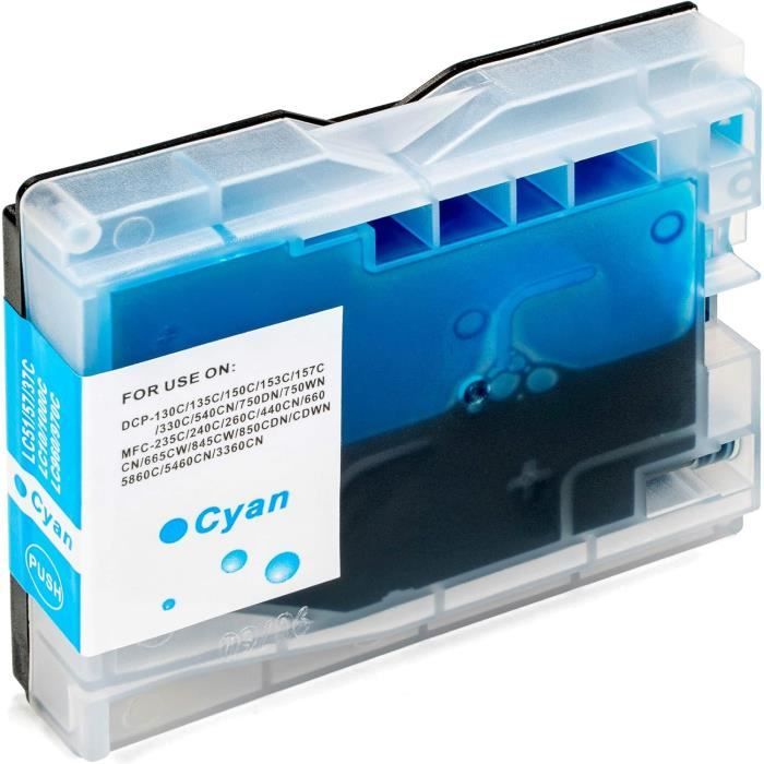 Cartouche D'Encre De Rechange Pour Imprimante Brother Dcp 130C 135C ...