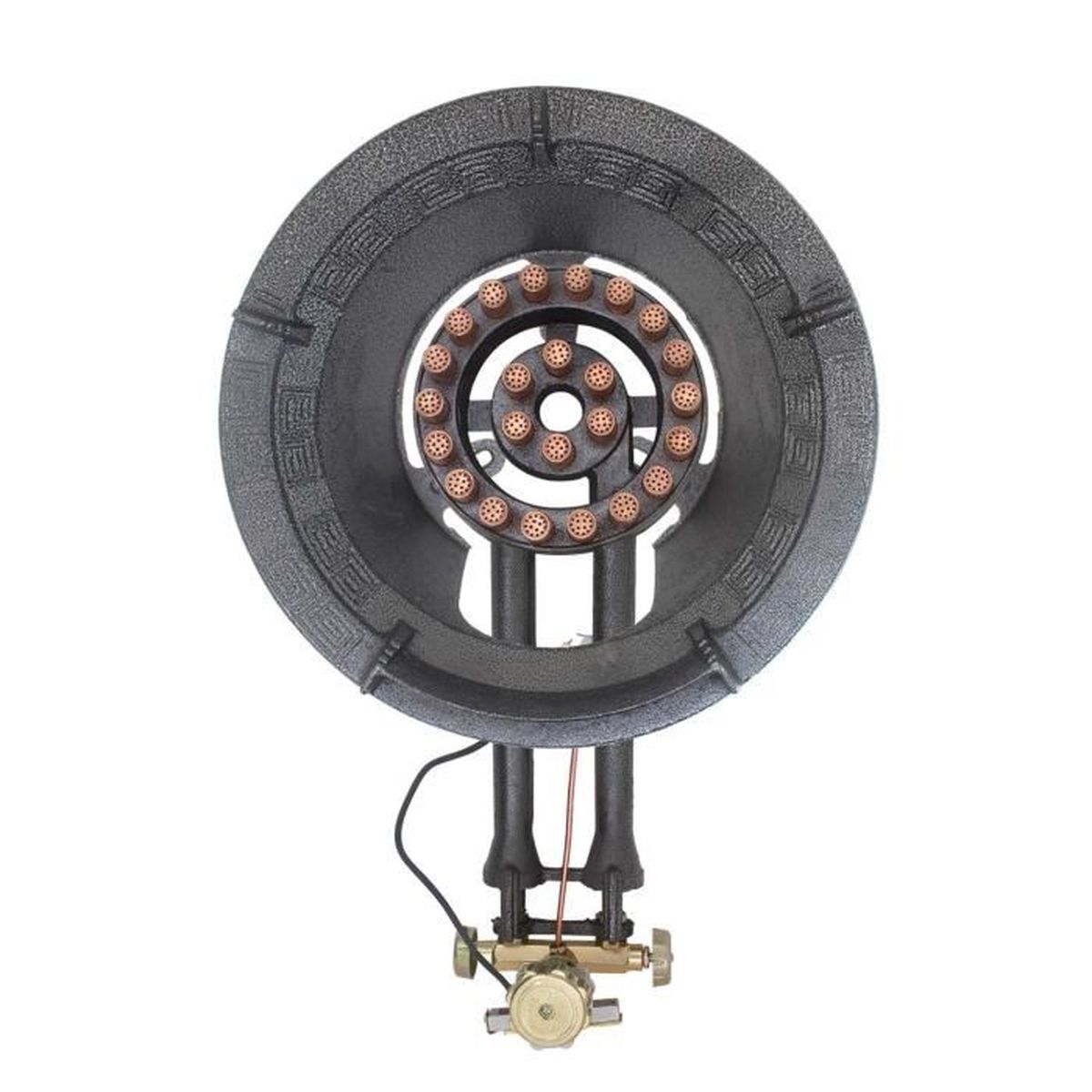 Rechaud gaz fonte bruleur fonte barbecue avec injecteur gpl propane ...