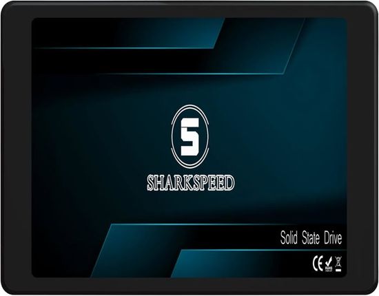 SHARKSPEED Disque SSD Interne 64Go 2,5" SATA 3 6Go/s 3D NAND Solid ...