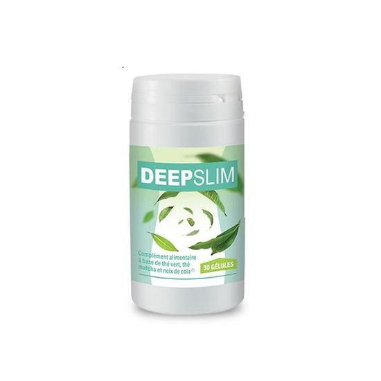 DEEPSLIM complément alimentaire à base de thé vert, thé matcha et noix ...