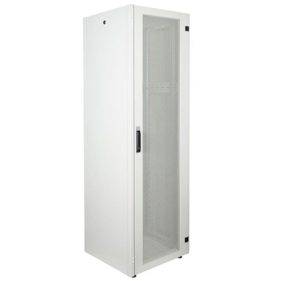 CableMarkt - EcoRack 42U Armoire debout blanche 19" avec porte perforée ...
