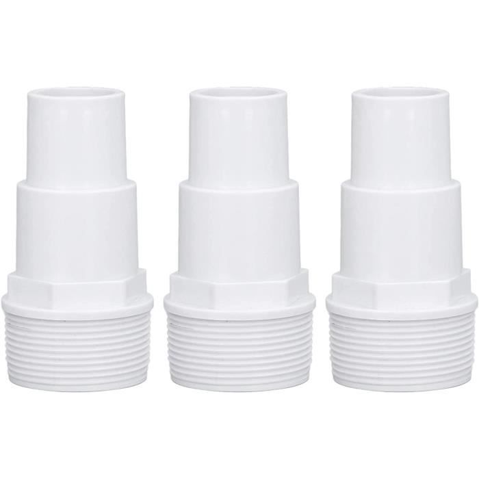 Adaptateur À Visser 1-1-2 - Raccord Tuyau Piscine - Emboîter Diam 32-38 ...