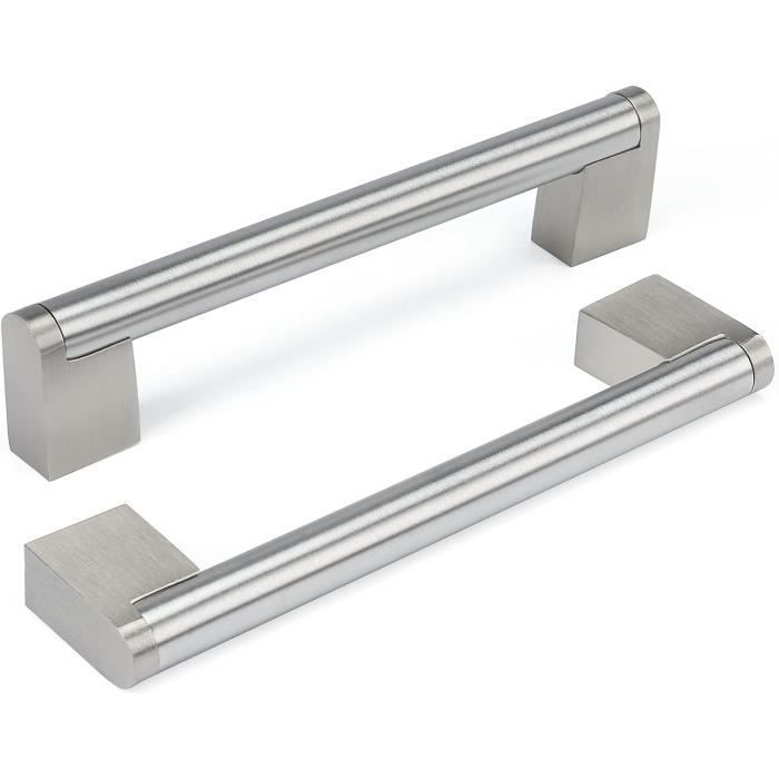 Lot De 10 Poignée Meuble Poignee De Meuble Cuisine Inox -Lsj14Bss128 ...