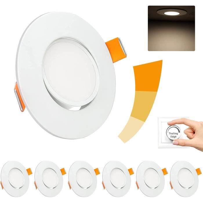 Spot LED Encastrable Dimmable 5W 4000K Blanc Neutre 460LM Spot LED ...