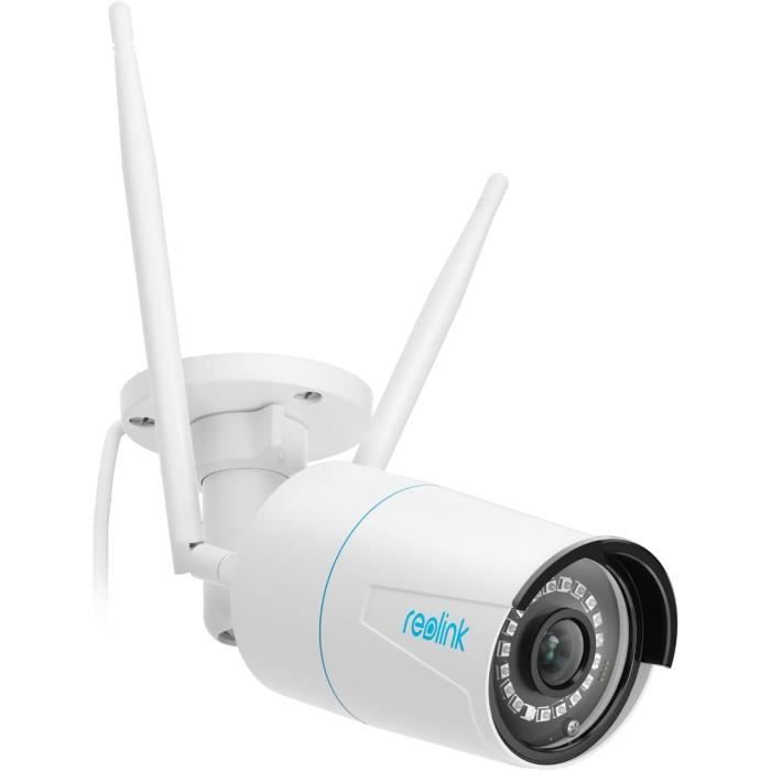 Caméra De Surveillance Extérieure Wifi 5Mp, Caméra Ip Cctv Wifi 2,4Ghz ...