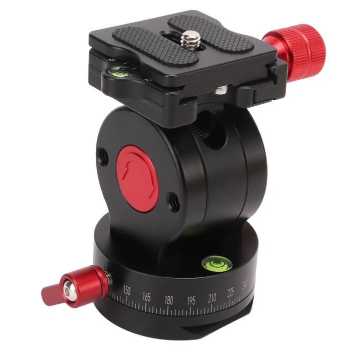 Cikonielf Rotule à tête fluide Rotule trépied rotule panoramique ...