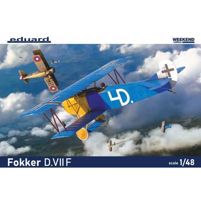 EDUARD - Maquette Avion Fokker D.viif Weekend Edition |eduard|8483| 1:48 - Ref : 14532 ...