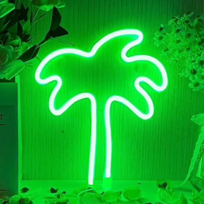 Cocotier Led Enseignes Palm Neon Light Enseigne Lumineuse Au Néon Led ...