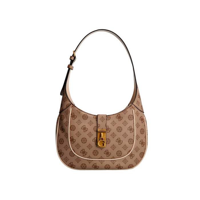 GUESS Maimie Hobo Cappuccino Logo [173230] - sac à épaule sacoche Bleu ...