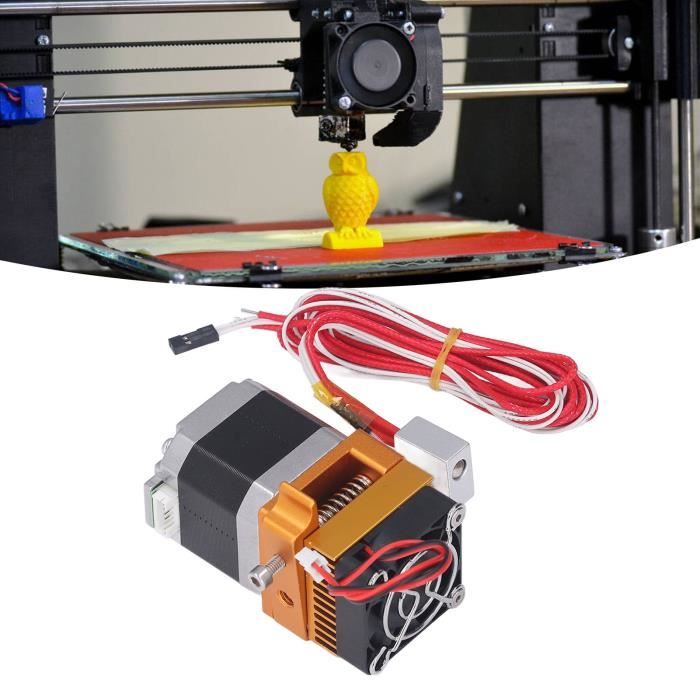Kit d'extrudeuse pour imprimante 3D MK8 en alliage d'aluminium Pièces d'extrudeuse pour ...
