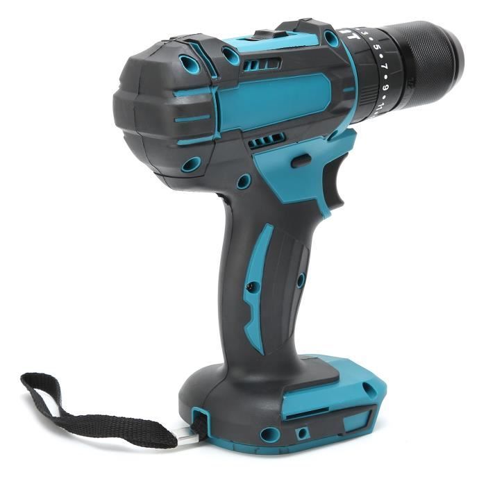 Perceuse électrique - HURRISE - Modèle sans fil - 18V - Mandrin 13mm ...