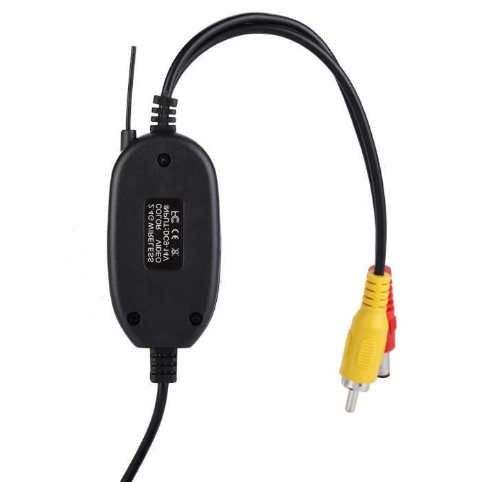 HURRISE Récepteur émetteur caméra Kit émetteur-récepteur sans fil 2.4G ...