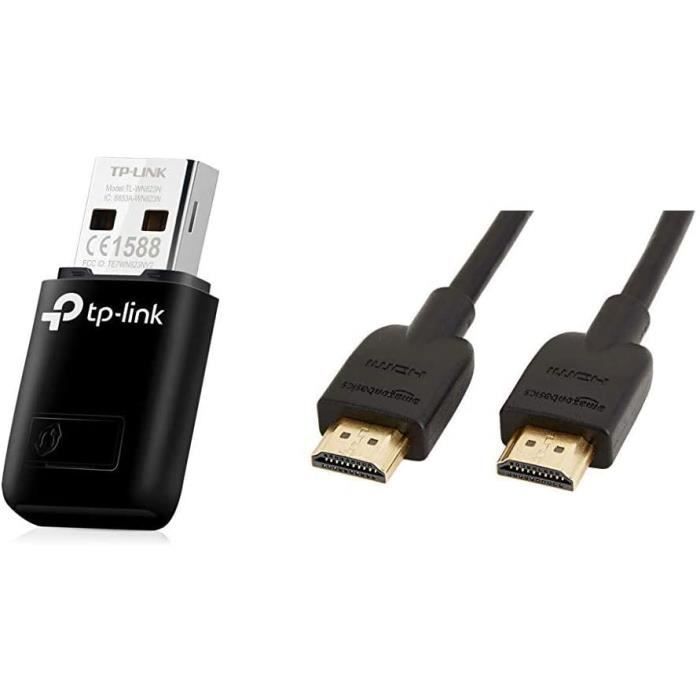 Adaptateur Usb Wifi - Limics24 - Tl-Wn823N Clé N 300 Mbps Mini Dongle ...