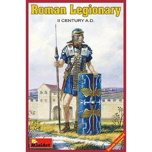 Figurine - MINI ART - Roman Legionary IIC AD 1:16 - Kit plastique ...