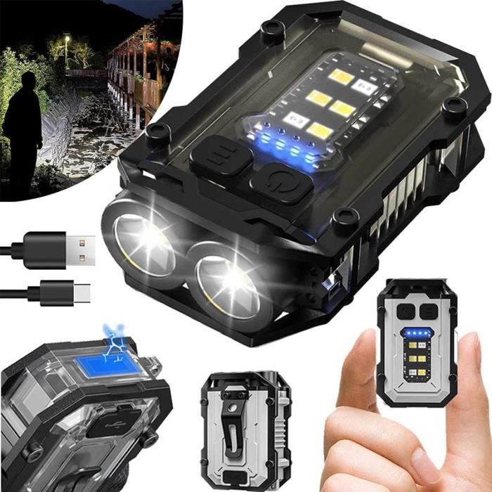 Mini Powerful Flashlight,V10 Mini Portable Torch, High 800 Lumens,Small ...