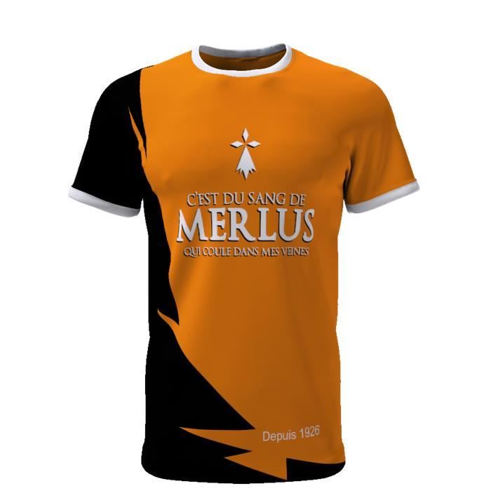 T-shirt C'est du sang de merlus qui coule dans mes veines depuis 1926 ...