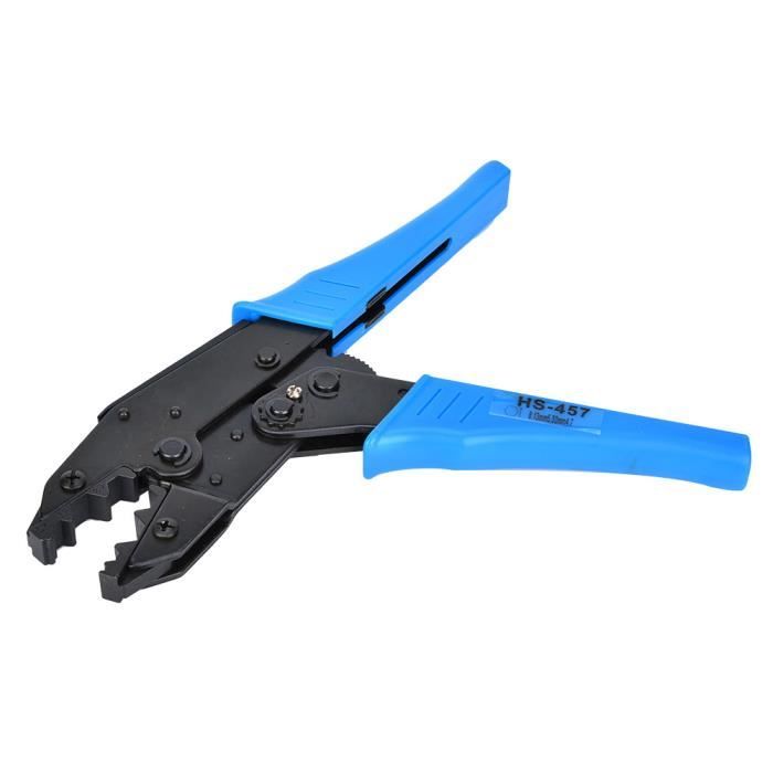 SALALIS câble Coaxial Pince à sertir à cliquet HS-457 BNC/TNC, outil de sertissage de câbles ...