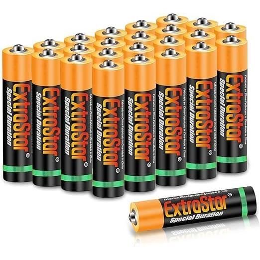 Pile Batterie R6 Aa Stilo 1,5 V 860 Mah, Pile Alcaline Aa, Compatible ...