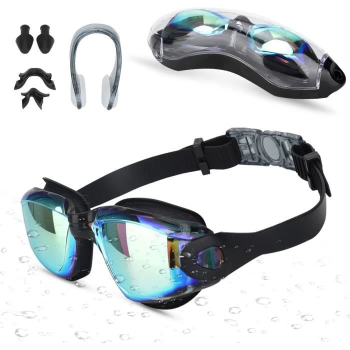 Lunettes De Natation,Lunettes De Natation À Verres Polarisés Anti-Buée ...