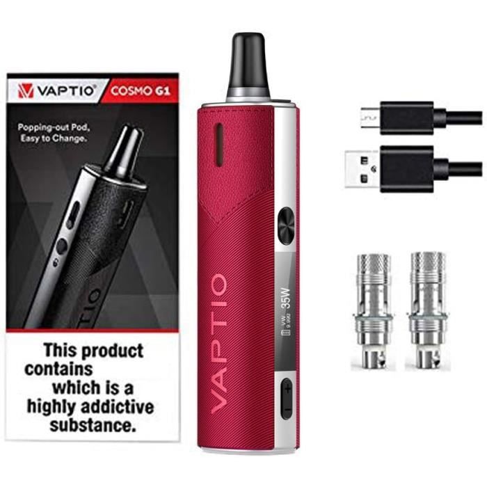 VAPTIO Cosmo G1 Kit Cigarette électronique 1500mAh 35W Kit de Démarrage ...