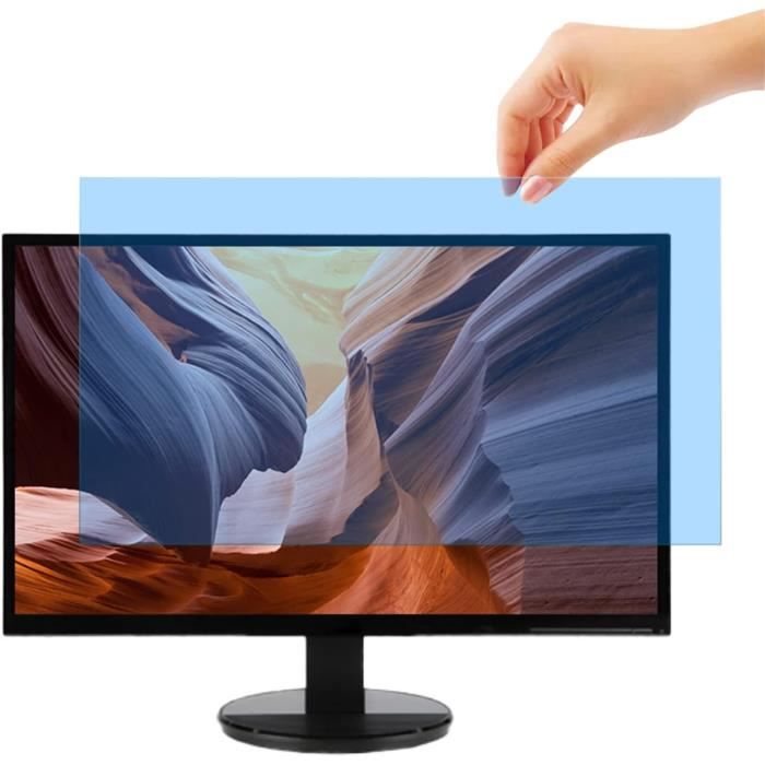 Protecteur D'Écran Anti Lumière Bleue 23,8 Pouces 16:9 Moniteur Pc, Anti-Lumière Bleue Anti-Uv ...