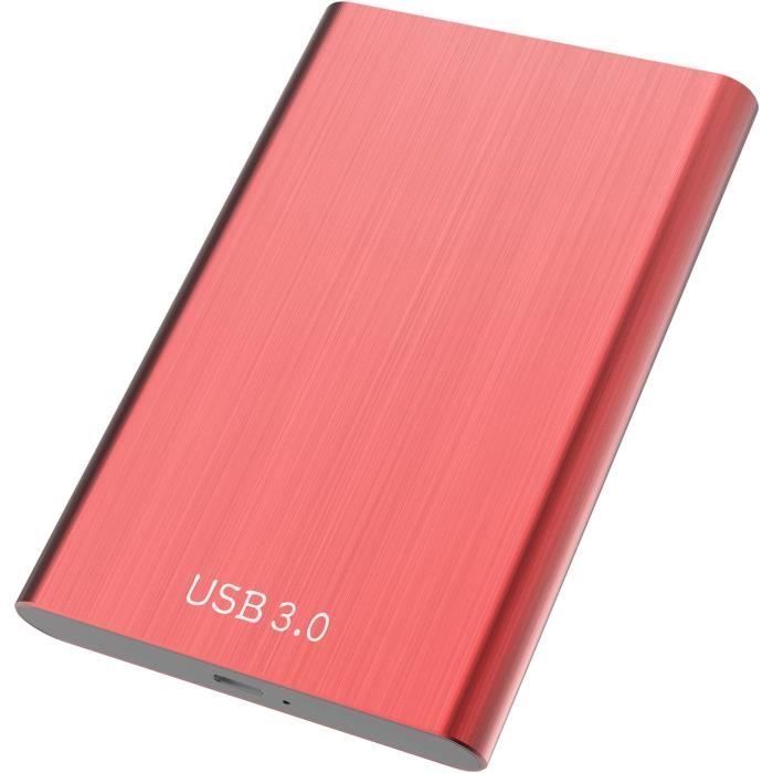 Disque Dur Externe Usb 3.0 Ultra Fin Tout-Aluminium Stockage Hdd Pour ...