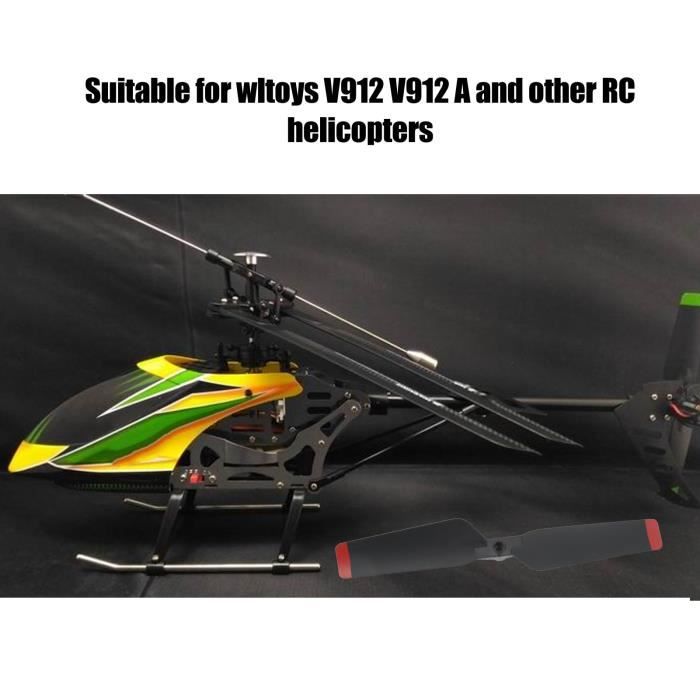 Hélices d'hélicoptère RC - VGEBY - Remplacement pour Wltoys V912 - Installation facile et ...