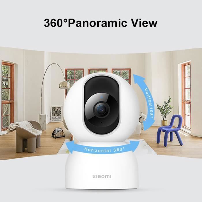 B UE 32 Go SD-Xiaomi-Camra intelligente Mi 2 PTZ webcam IP WiFi CCTV ...
