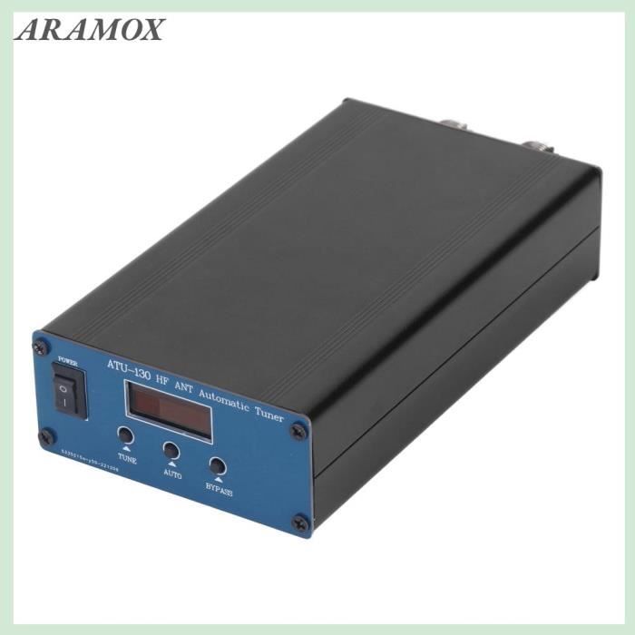 ARAMOX Tuner d'Antenne Automatique Miniature Courtes Ondes 1.8-50MHz ...