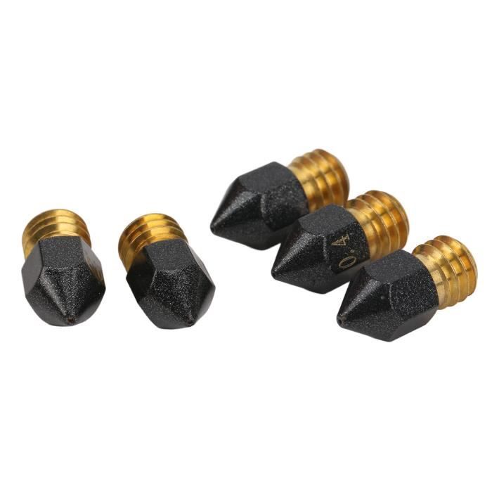 Buse Hotend - MXZZAND - 0.4mm - Laiton avec revêtement PTFE ...