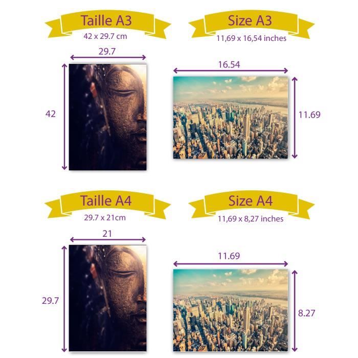 Poster affiche Audrey Hepburn Quotes 01 - A4 (21x29,7cm) - Cdiscount Maison