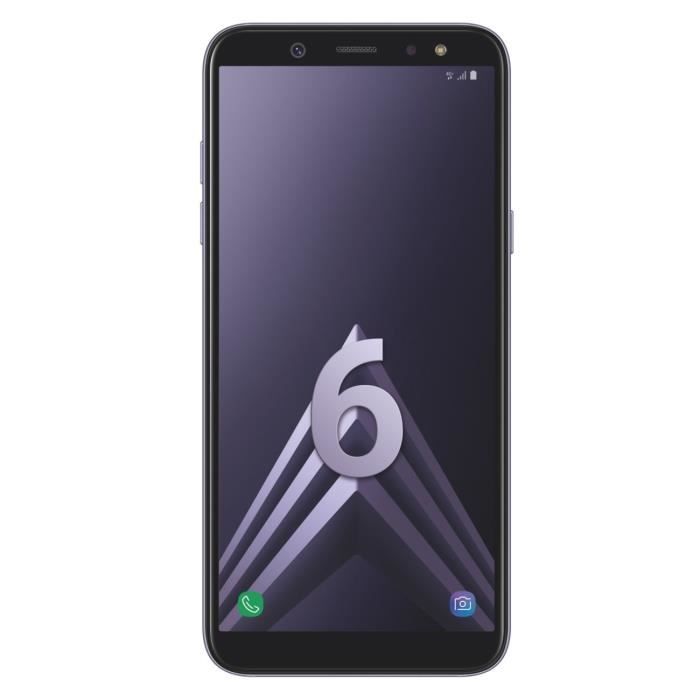 SAMSUNG Galaxy A6 - Double sim 32 Go Bleu - Cdiscount Téléphonie