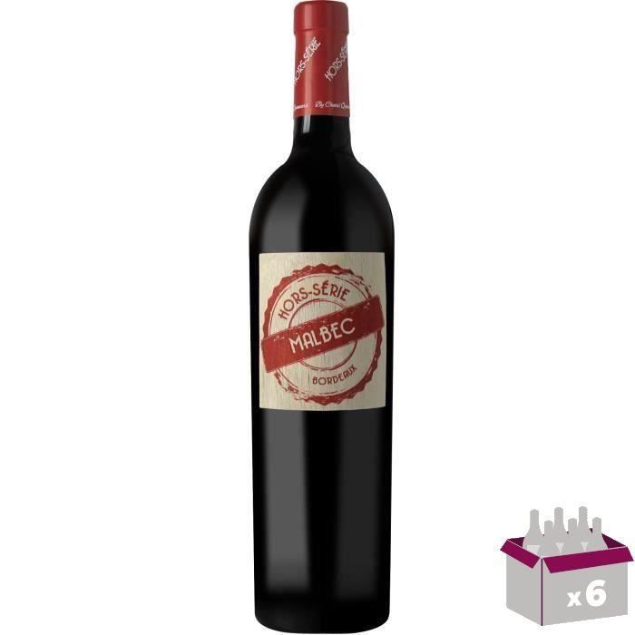 Hors-Série Malbec 2020 Bordeaux - Vin rouge de Bordeaux x6 - La cave ...